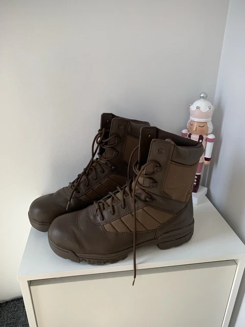 BATES BRITISH ARMY RAF Military Issue Lightweight Patrol Combat Boots ...
