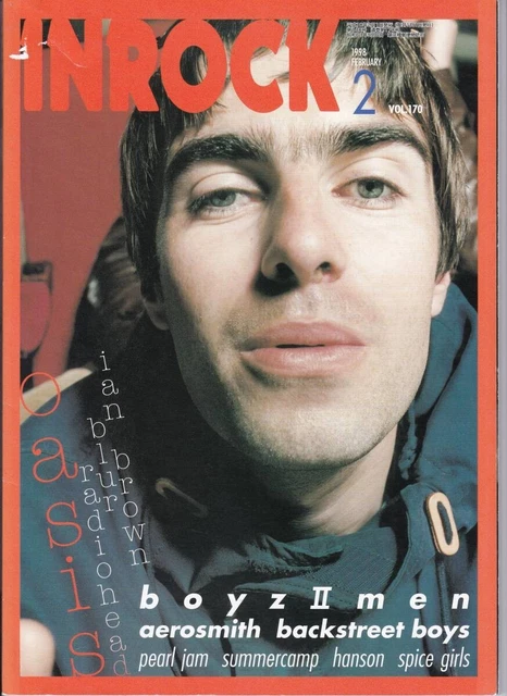 INROCK FÉVRIER 1998 Oasis/ Radiohead/ Ian Brown/ Blur/ EUR 44,11 ...