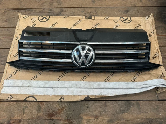 VW TRANSPORTER T6 Front Bumper Radiator Grille 7E5853651E GENUINE £100. ...