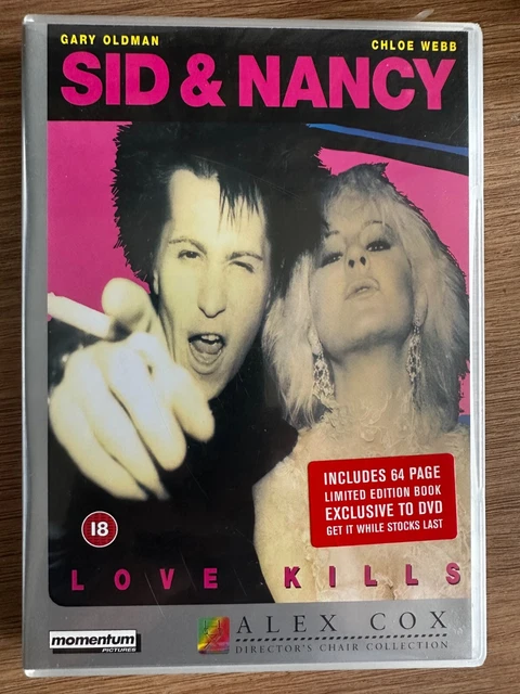 Sid Et Nancy Dvd 1986 Sex Pistols Vicious Punk Biopic Film W Rare