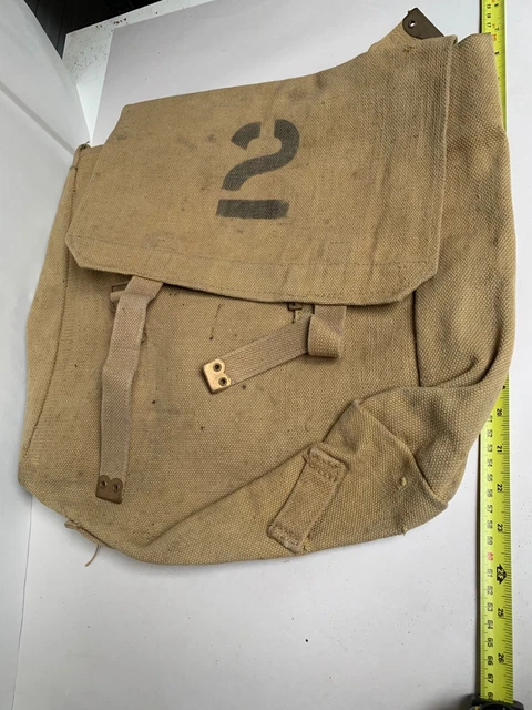 BRITISH ARMY WW2 Soldiers Backpack / Large Pack - Original 37 Pattern ...