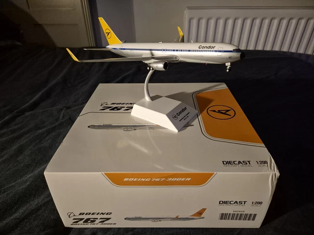 JCWINGS CONDOR BOEING 767-300ER D-ABUM Retro Livery 1:200 Scale ...