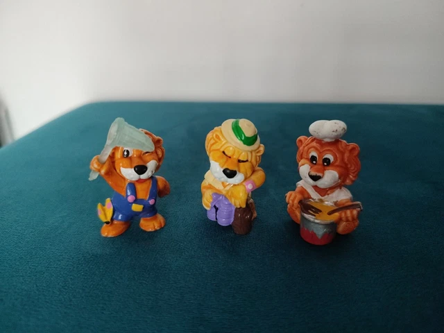 JOUET FIGURINE FERRERO LOT LION KINDER COLLECTION Vintage EUR 2,00 ...