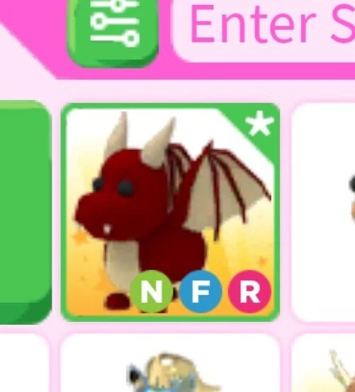 ADOPT ME LEGENDARY Neon Red Dragon ! Ride and Fly - Roblox £4.00 ...
