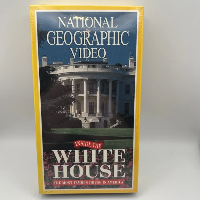 NATIONAL GEOGRAPHIC - Inside the White House (VHS, 1997) New FREE ...