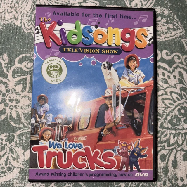 KIDSONGS TELEVISION SHOW: We Love Trucks (DVD 1997) PBS Kids D8 $14.40 ...