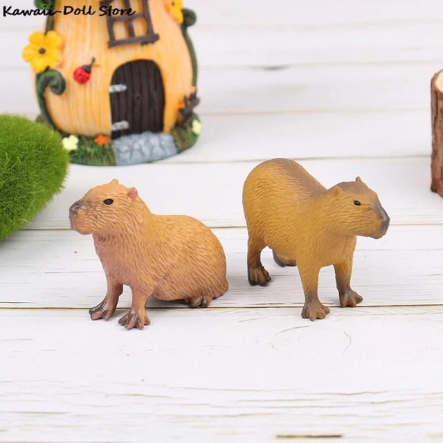 ACTION FIGURE CAPYBARA Model Toys Capybara Action Figure Mini Wild ...