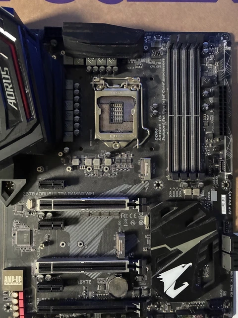 GIGABYTE Z370 AORUS Ultra Gaming Motherboard, DDR4, LGA1151, 9th Gen ...
