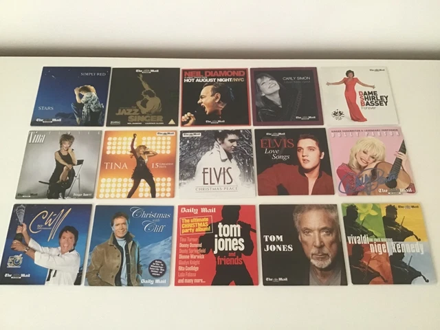 DAILY MAIL PROMOTIONAL CDs £7.59 - PicClick UK