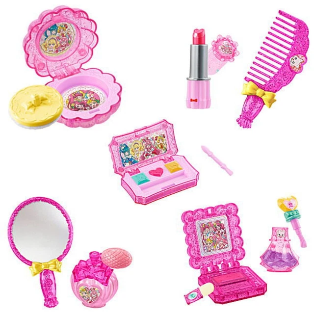 PRECURE ALL STARS PreCure Makeup Set Collection Toy 5 Types Comp Set ...