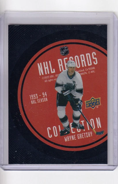 21/22 UD EXTENDED Los Angeles Kings Wayne Gretzky NHL Records Collection #RB-20 $49.99 - PicClick CA