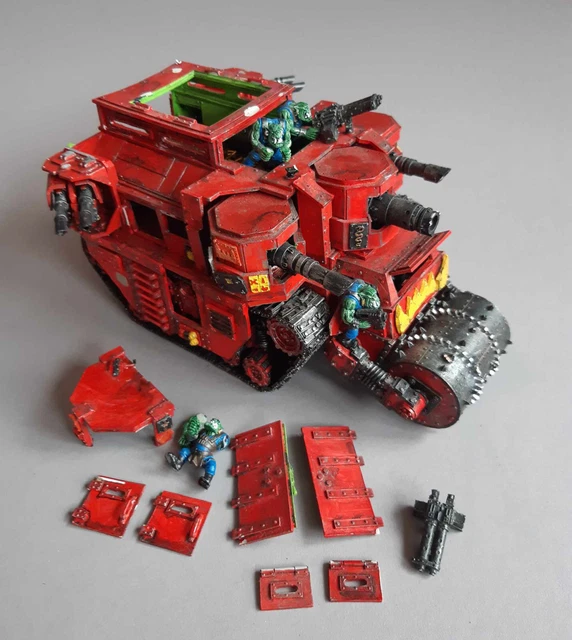 WARHAMMER 40K FORGEWORLD OOP Space Orks Battlewagon Battlefortress EUR ...