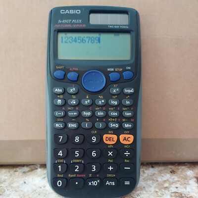 CASIO FX-83GT PLUS natural-V.P.A.M calculator. £9.99 - PicClick UK