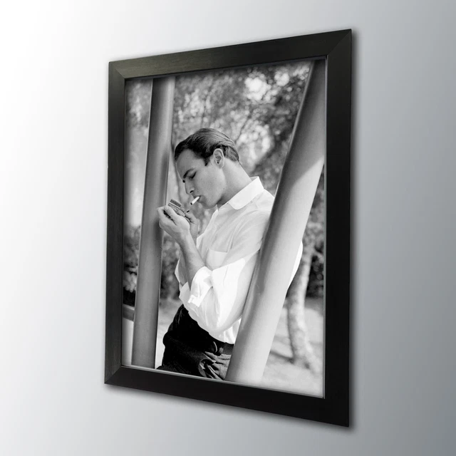 MARLON BRANDO SMOKING Cigarette Pose Poster Godfather Legend Hollywood ...