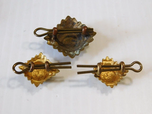 ORIGINAL WW1-2 British Army Officer's Rank Pips (3) £11.36 - PicClick UK