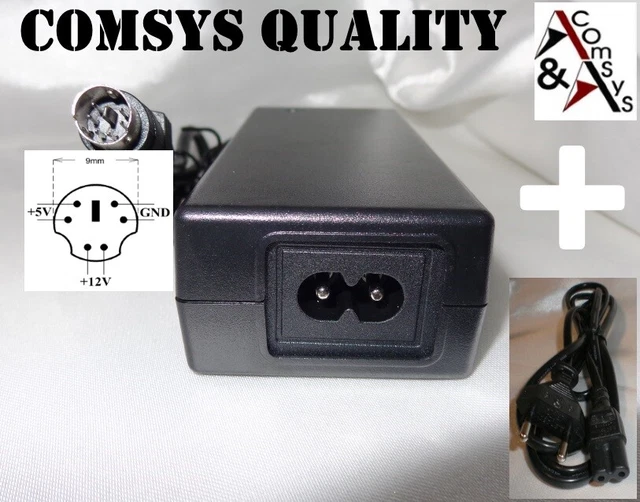 BLOC ALIMENTATION 12V 5V 2A SPP3 Externe Boîtier Disque Dur Coque 6Pin ...