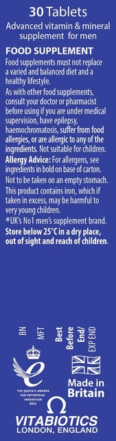 CONCEPTION PREGNANCY VITAMIN for Men 30count (Pack of 1) 30 Count £17. ...