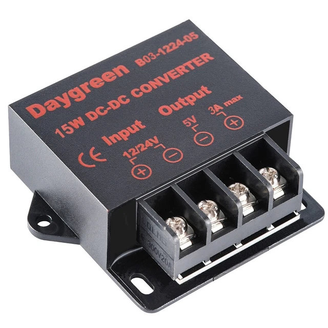 R GULATEUR DE TENSION efficace 12V 24V 5V 3A convertisseur abaiss pour ali EUR 9,11 - PicClick FR