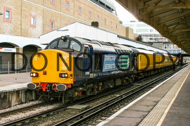 UK RAILWAY PHOTOGRAPH Of Class 37 37608 Rm37-1520 £1.70 - PicClick UK