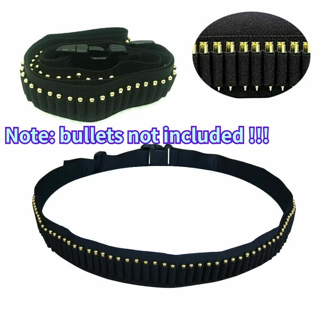 RIFLE BULLET CARTRIDGE Bandolier Belt Sling Shell Holder+Buttstock For ...