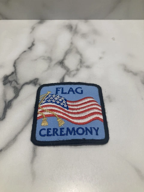 GIRL SCOUTS PATCH Used/Replacement Flag Ceremony £5.58 - PicClick UK