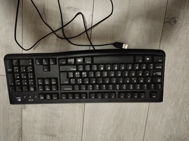 TASTIERA COMPUTER STANDARD Keyboard Logitech K120 USB EUR 17,00 ...