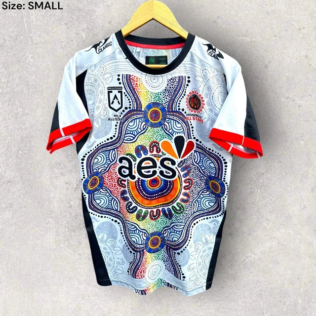 INDIGENOUS ALL STARS CLASSIC RUGBY LEAGUE TRAINING SHIRT Nrl Size Small ...