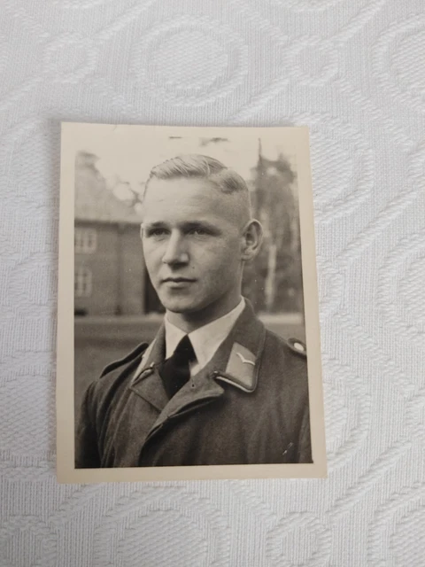 WW2 GERMAN WEHRMACHT army soldier portrait vintage photo B EUR 14,26 ...