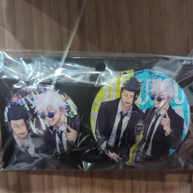 JUJUTSU KAISEN BUTTON Set Geto Suguru Gojo Satoru Limited Merchandise ...