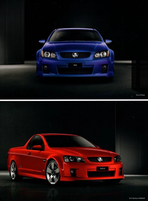 HOLDEN COMMODORE VE Ute Brochure V8 SS SSV SV6 2007 2008 $18.00 ...