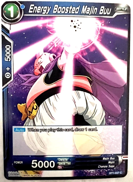 DRAGON BALL SUPER TCG - Majin Buu boosté en énergie - Commun EUR 2,45 ...
