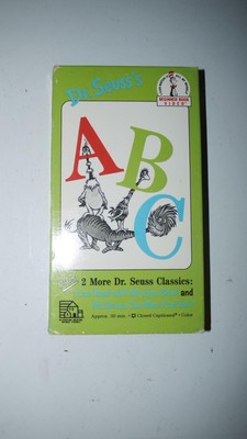 DR. SEUSS ' s ABC VHS VIDEO Cassette £0.86 - PicClick UK