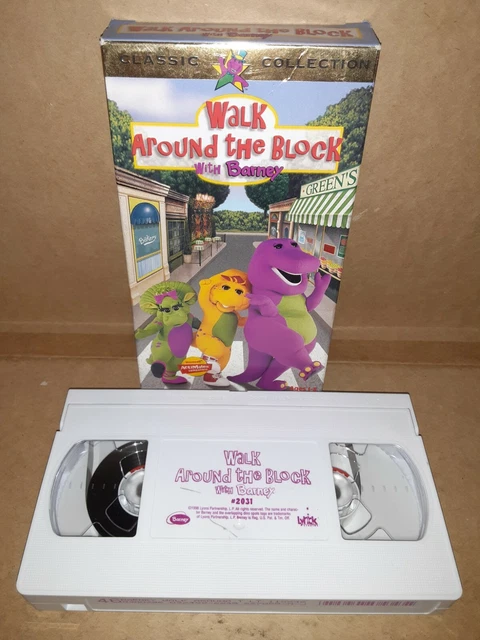 BARNEY - WALK Around the Block with Barney (VHS, 1999) $17.45 - PicClick CA