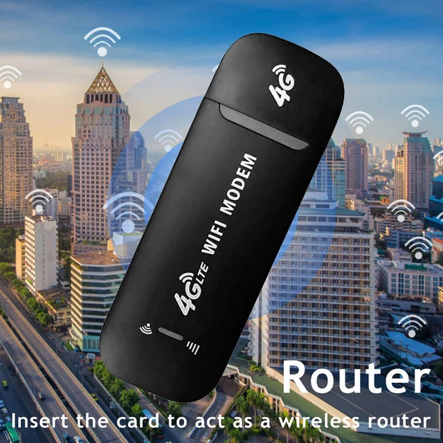 4G LTE USB 150Mbps Modem Stick Portable Wireless WiFi Adapter 4G Card ...