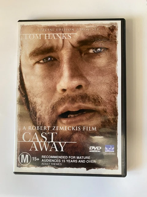 CAST AWAY DVD M15+ Tom Hanks Special Edition 2 Disc Set $21.99 ...