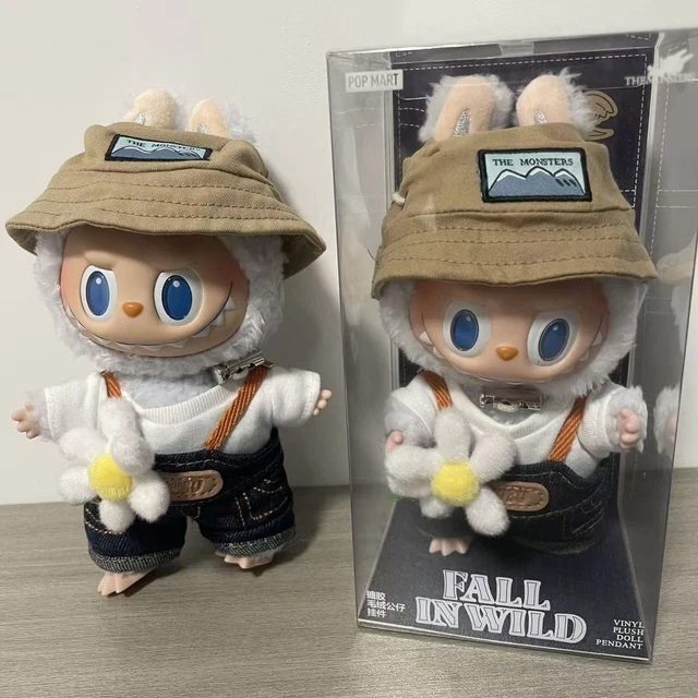 AUTHENTIC POP MART Labubu THE MONSTERS FALL IN WILD Vinyl Plush ...