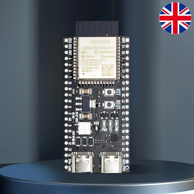 ESP32/ ESP32-S3/ESP32-C3 DEVELOPMENT Board N16R8 N8R2 ESP32C3 WiFi+BT BLE Module £7.90 - PicClick UK