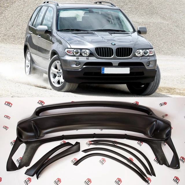 BMW X5 E53 4.8is style full BODY KIT front rear spoiler fender flares 2003-2006 £330.00 ...