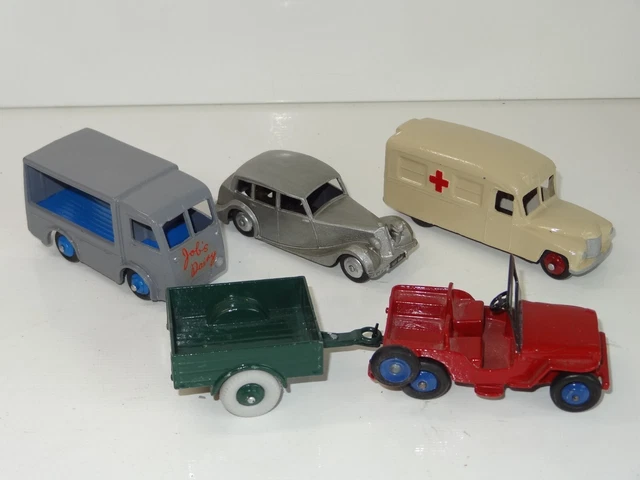 DINKY 30V 253 25Y Jeep Daimler Triumph Ncb Electric Van £20.00 ...