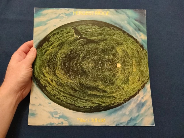 1974 MIKE OLDFIELD Hergest Ridge 12" Vinyl Record LP UK. NM/VG+ EUR 47 ...