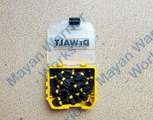 DEWALT FLEXTORQ IMPACT Driver Bit Set PH2 1/4-Inch x 1-Inch, 25-Piece w ...