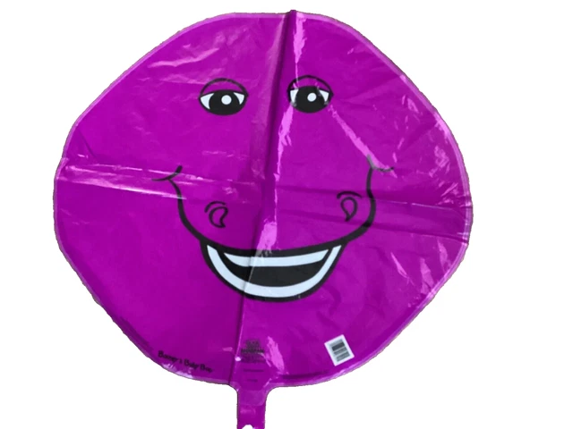 BARNEY HEAD SUPERSHAPE Foil Balloon #00740 £7.00 - PicClick UK