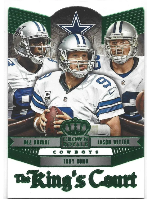 INSERT TONY ROMO SSP (Lot de 8) Elite Donruss Press Proof Topps Dallas ...