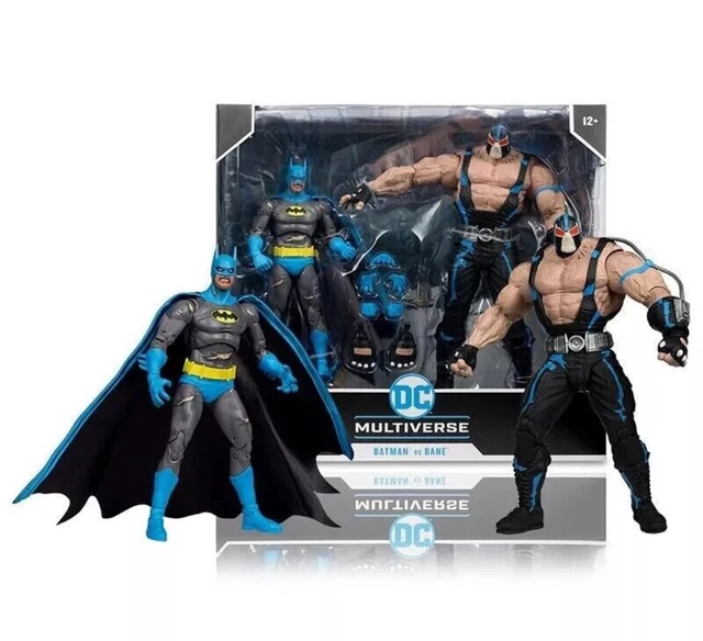 DC MULTIVERSE MCFARLANE Batman vs Bane Knightfall Figure Two Pack On ...