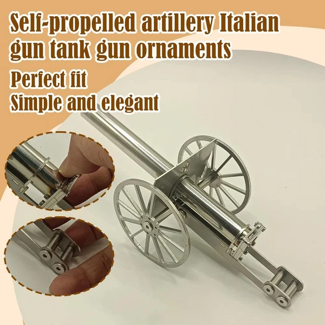 STAINLESS STEEL FIRECRACKER Artillery Cannon Mini Cannon Model ...