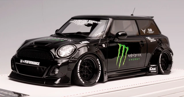 1/18 IVY MODELS Mini Cooper LB Performance Liberté Promener Noir ...