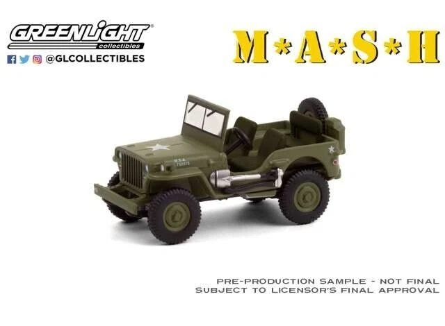 JEEP WILLYS MB MASH 1942 US Army modèle 1/64 EUR 21,90 - PicClick FR