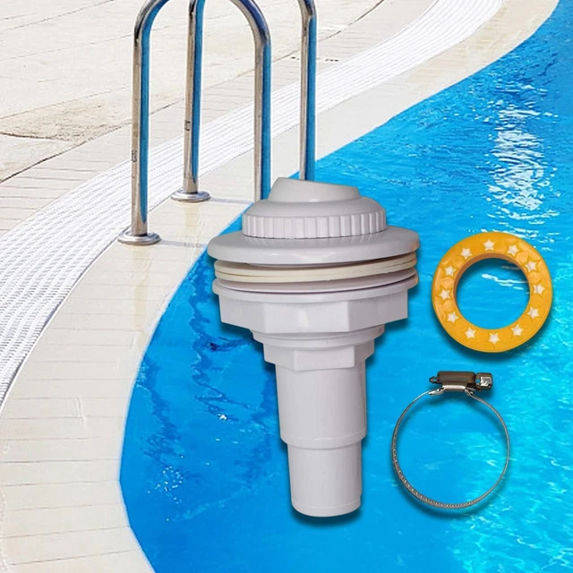 POOL COMPLETE RETURN Jets Easy to Use Wall Adapter above Ground Pool ...