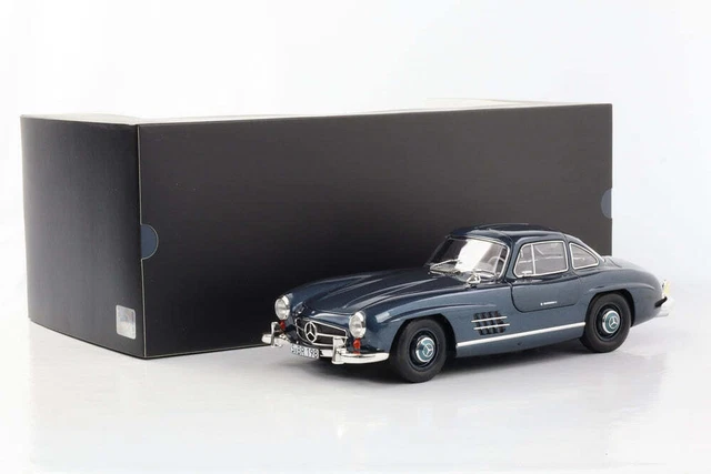 1:18 MERCEDES-BENZ 300 SL W198 II mittelblau metallic Norev Dealer EUR ...