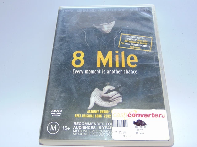 8 MILE. EMINEM, Kim Basinger, Brittany Murphy, Mekhi Phifer. Dvd $4.93 ...